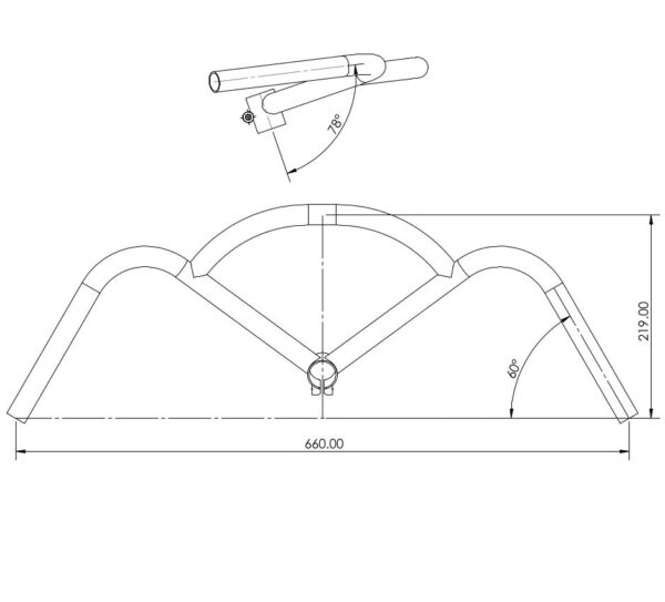 Velo-Orange Granola-Moose Bar Silver | velovintage.dk