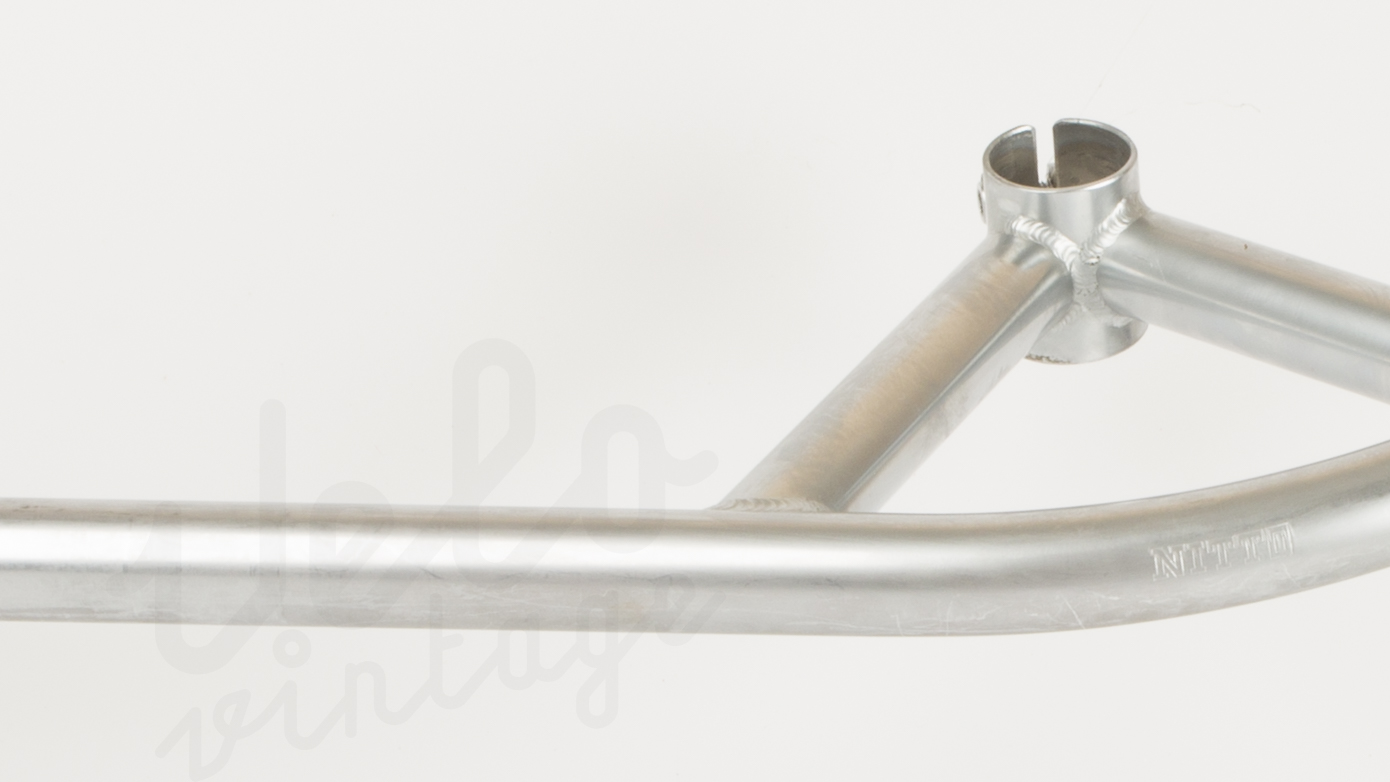 Nitto B903 Bullmoose handlebar Silver 1 1/8″ | velovintage.dk