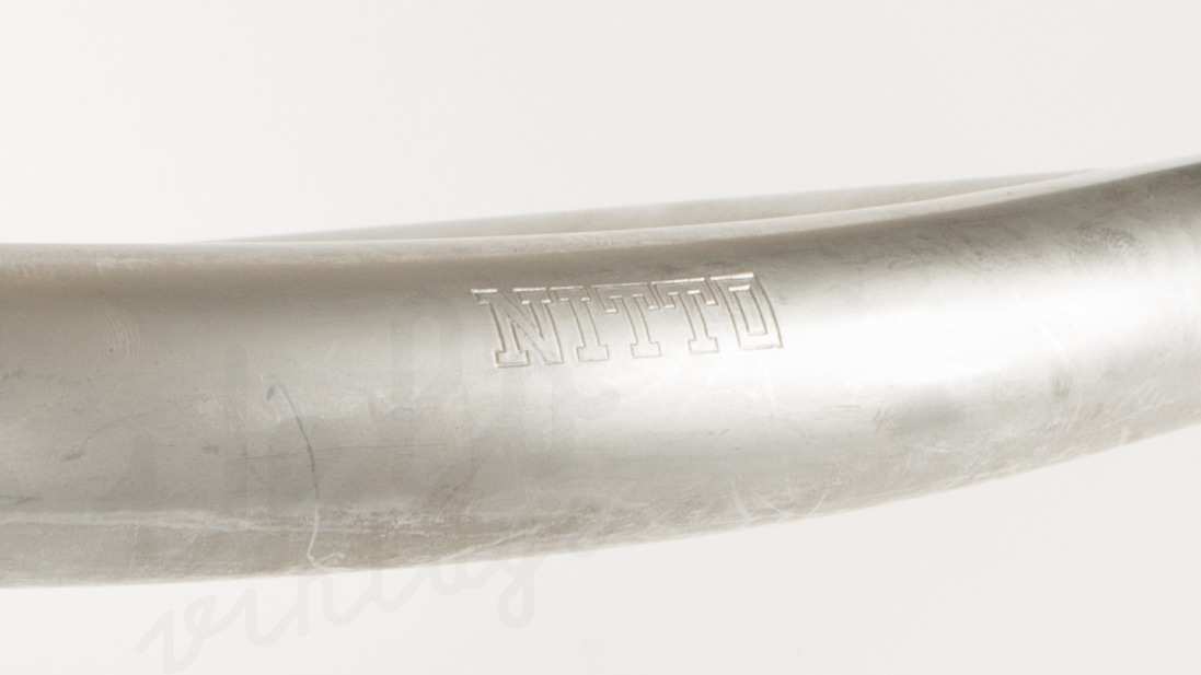 Nitto B903 Bullmoose handlebar Silver 1 1/8″ | velovintage.dk