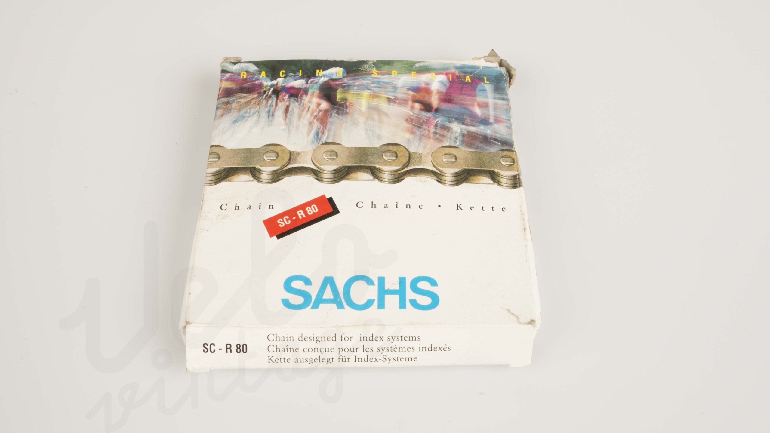 NOS Vintage Sachs SC – R80 | Kæde | Champagne | 5-8 Speed | velovintage.dk