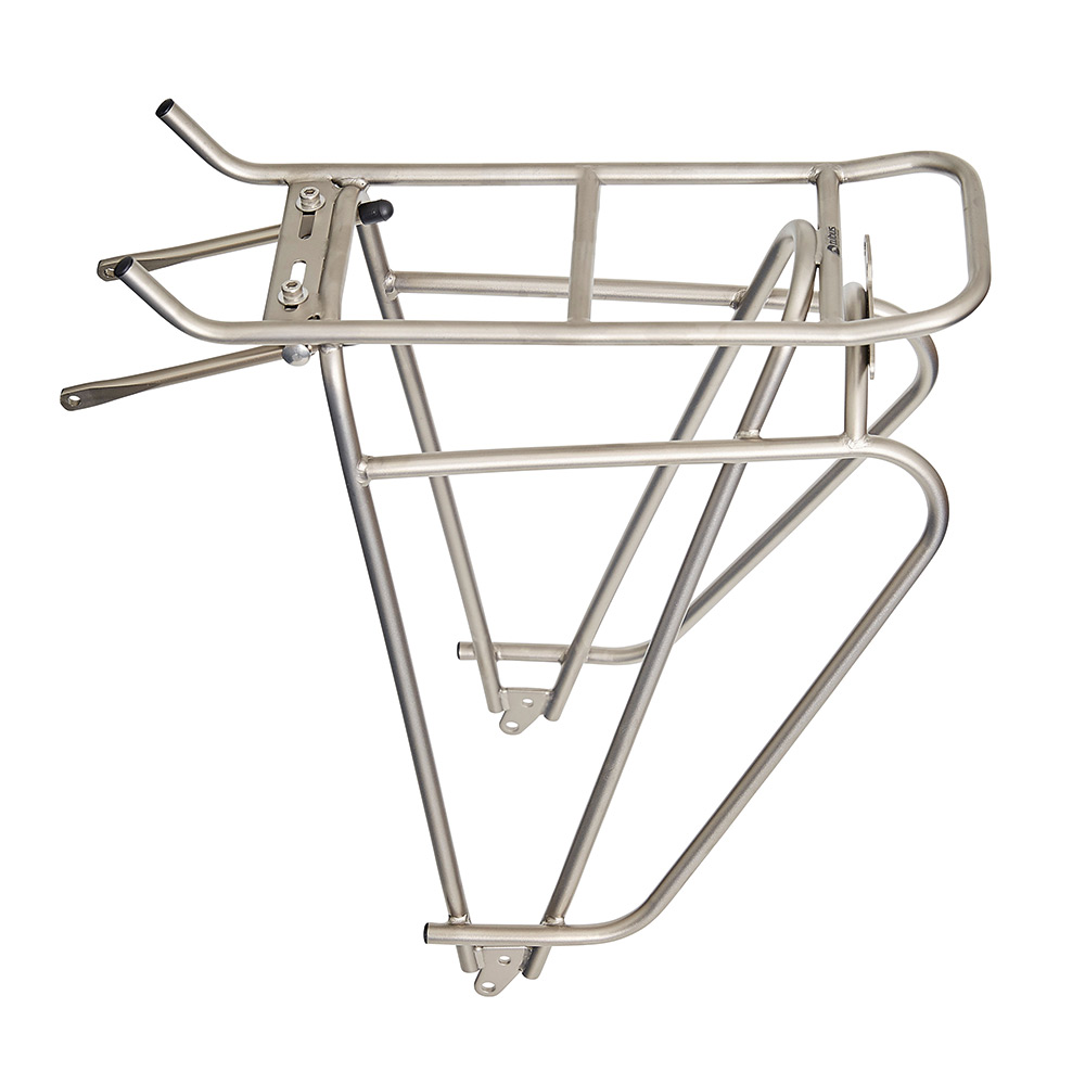 TUBUS Cosmo Luggage Carrier 26″/28″ Silver Stainless Steel. – Velovintage