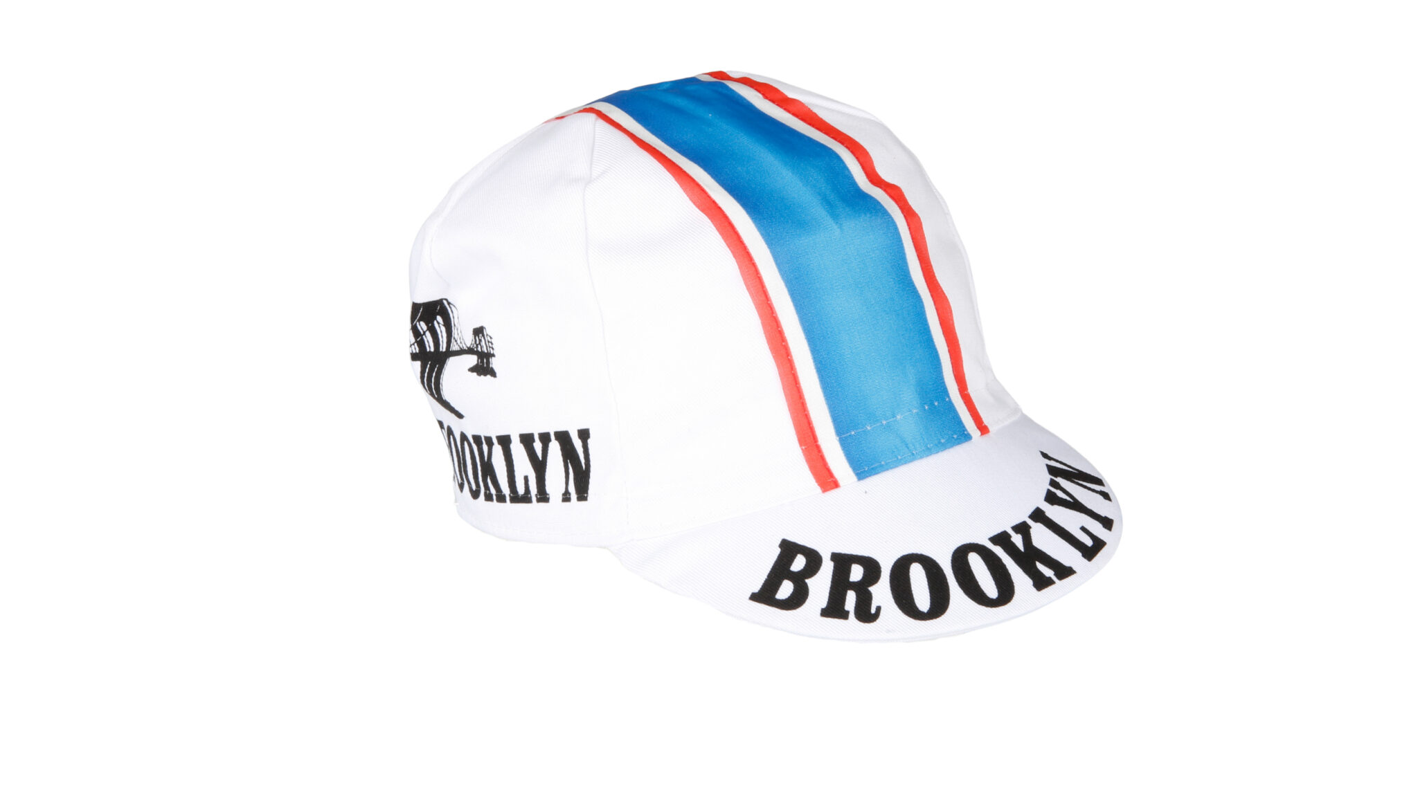 Team Brooklyn Chewing Gum Retro Cycling Cap | One Size | White ...