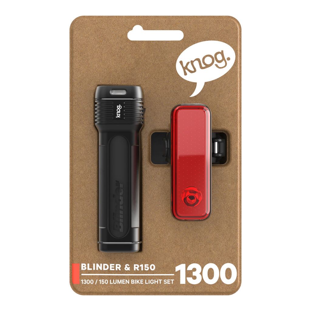 Knog Blinder 1300 Headlight / Bilder R150 Taillight | Light Set ...