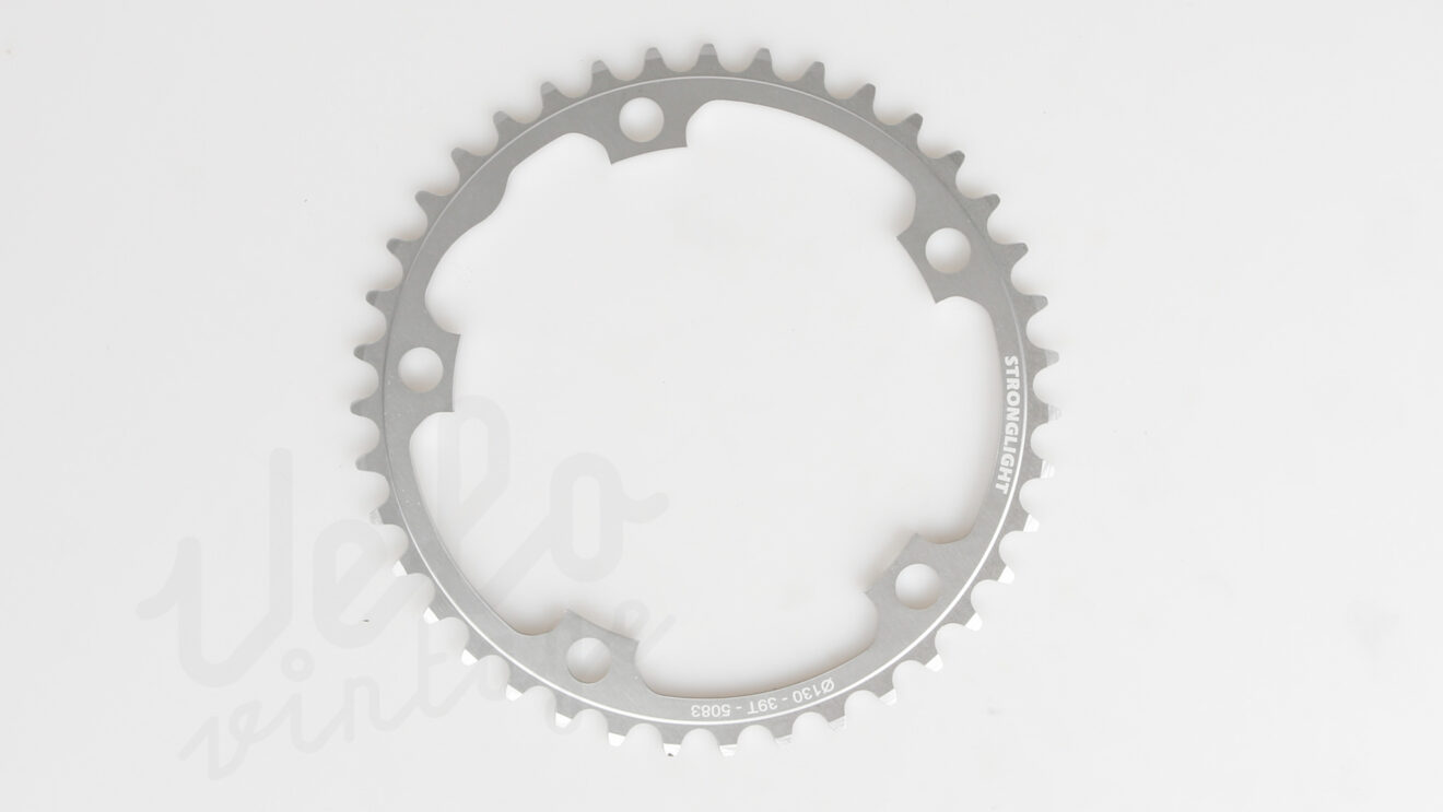Stronglight Chainring 130 BCD | 5083 Aluminum | 39T | 5 Hole | Silver ...
