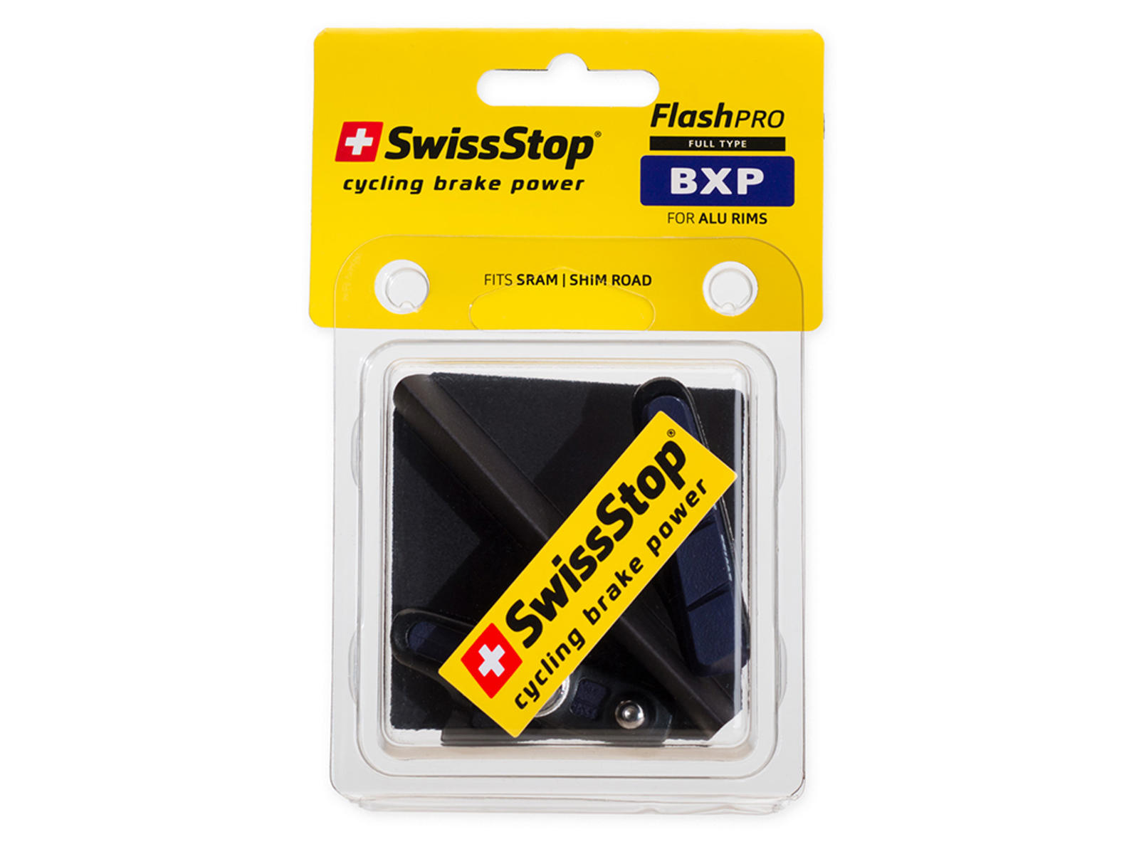 Swissstop Bremseklodser Incl Holder | Full FlashPro BXP | Til Aluminium Fælge – Velovintage