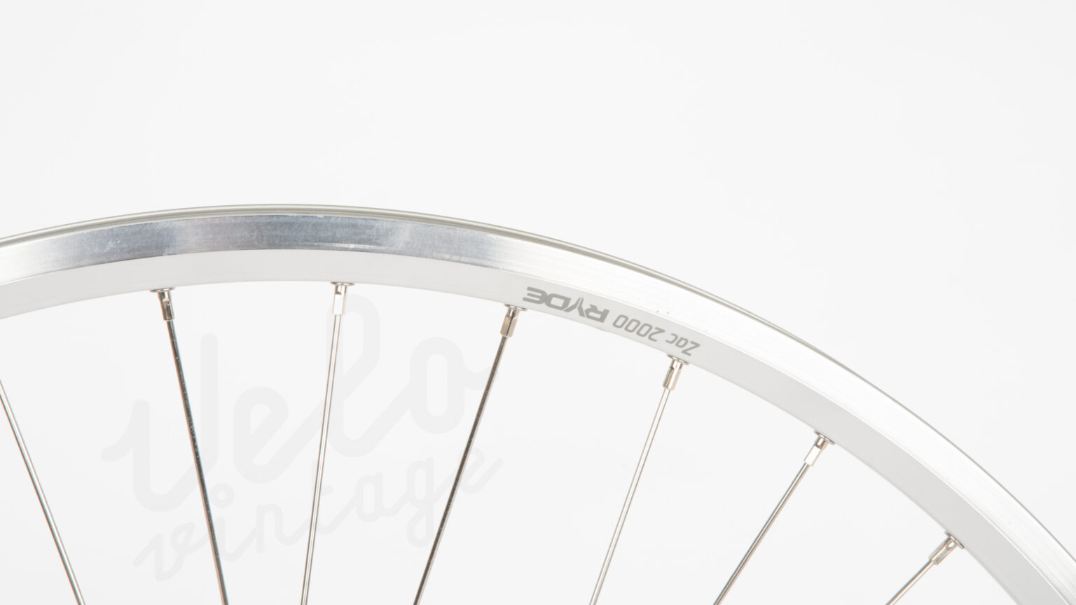 Front Wheel 700c | Ryde Zac 2000 Rim | 36H | Silver | QR – Velovintage