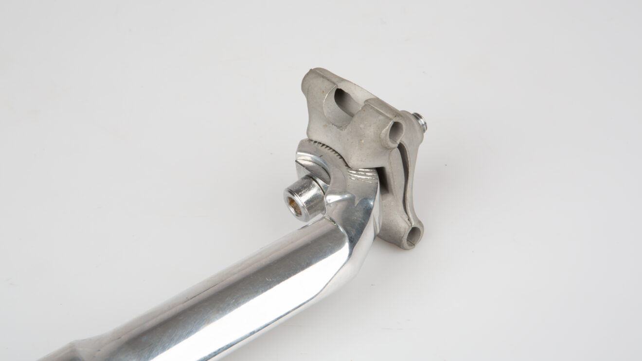 NOS Sadelstolpe “Super Record” | ø27,2 mm | 220 mm lång | Silverpolerad ...