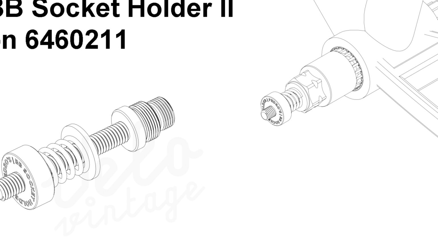Pedro´s BB Socket Holder II | 6460211 – Velovintage